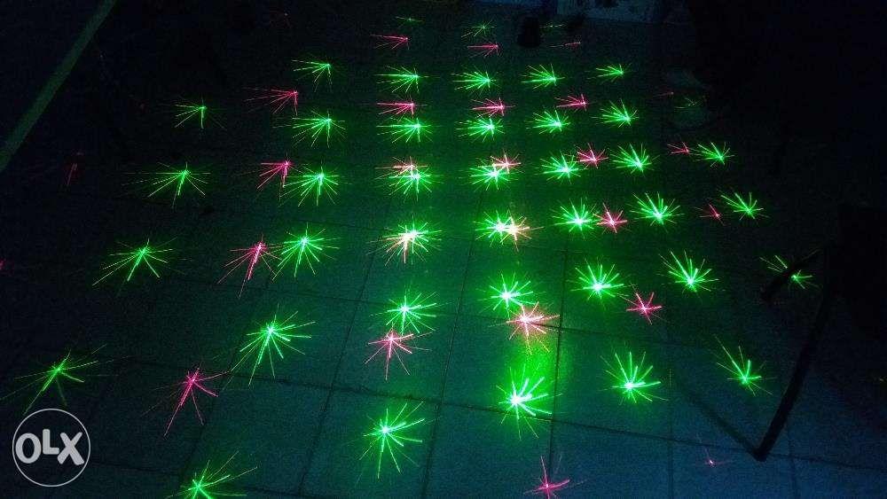 Laser Star Shower Lazer LED Christmas Lights Curtain Net Rope Meteor ...