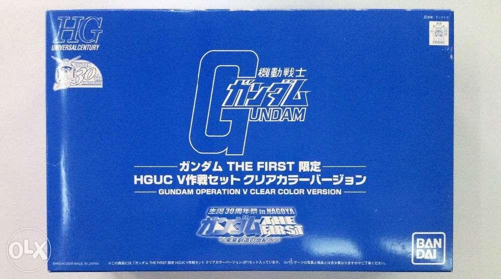 High Grade Gundam Operation V Clear Color Version Gunpla by Bandai ...