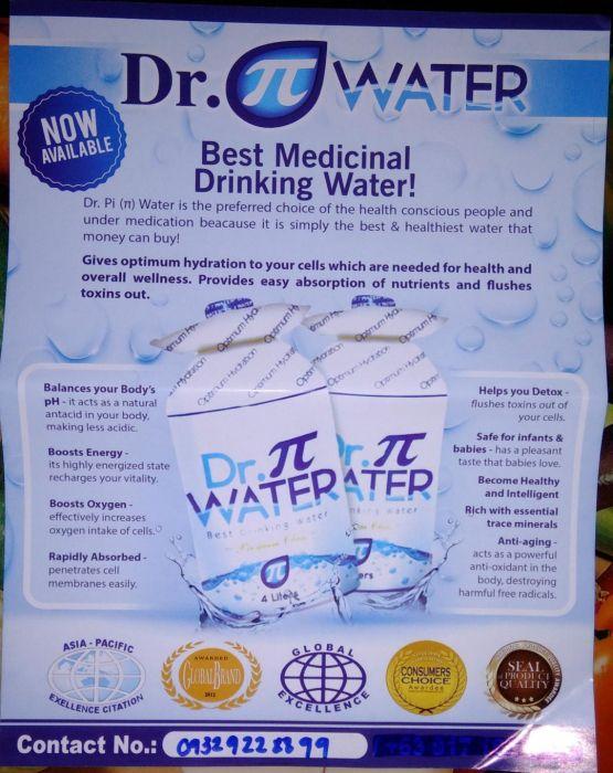 Dr Pi Water medicinal drinking water, Food & Drinks, Beverages on Carousell