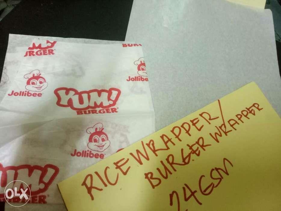 foil wrapper garbage bag bleach kraftnpaper rice wrapper burger wrappe ...