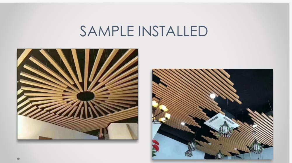 Baffle ceiling, Commercial & Industrial, Construction & Building ...