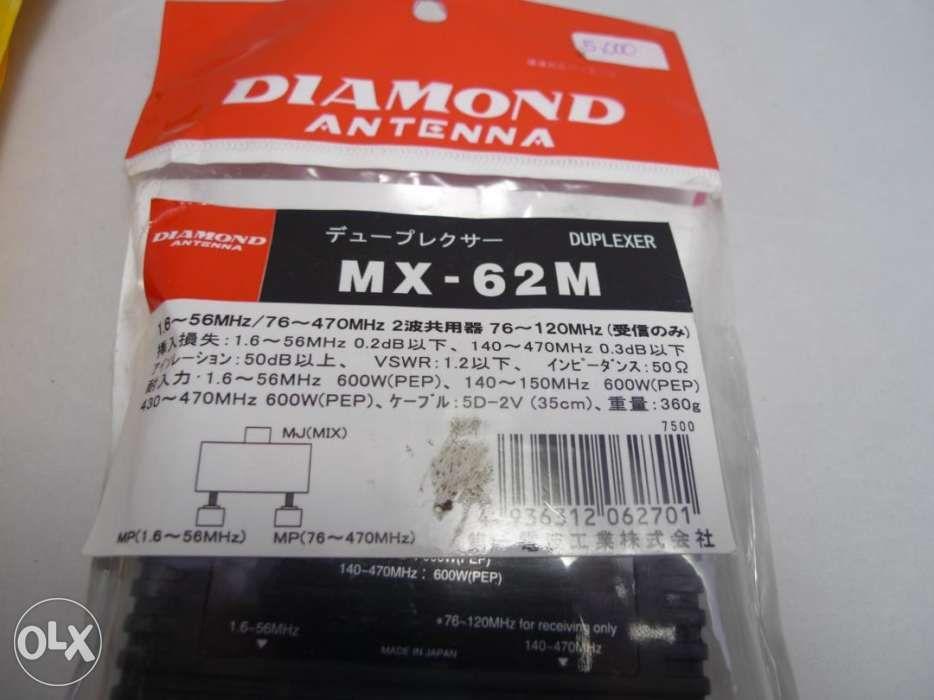 Diamond Duplexer Triplexer MX72A MX62M Ham Radio, TV & Home Appliances ...