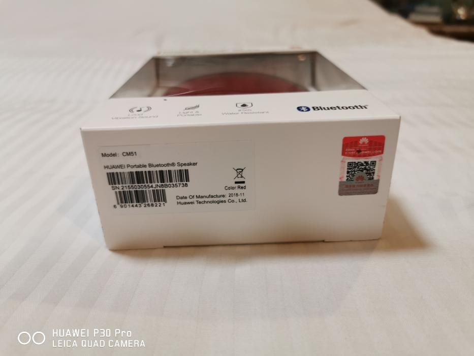 HUAWEI Soundstone Portable Bluetooth Speaker Model CM51, Audio ...