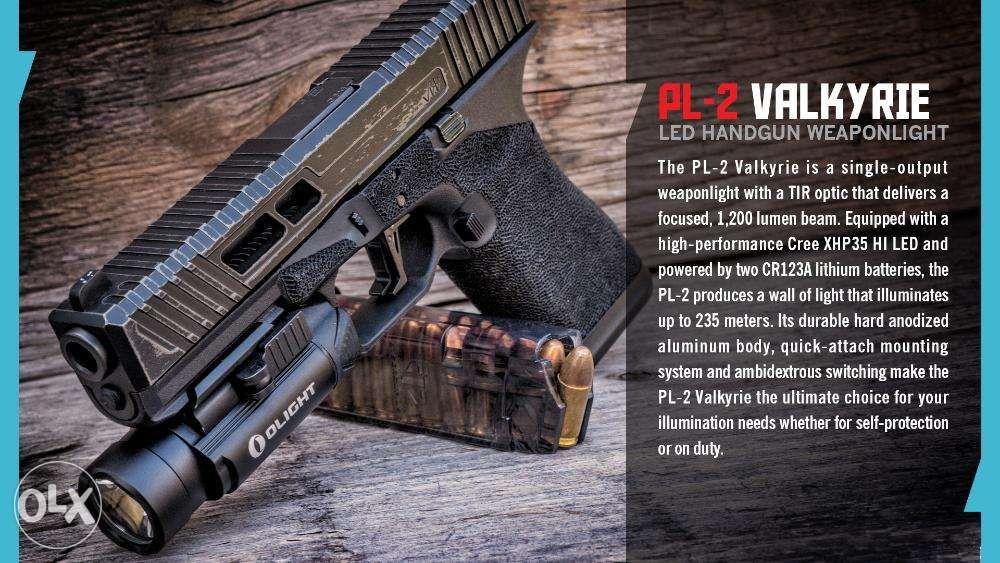 Olight PL2 Valkyrie 1200lumens Flashlight Weapon Light, Furniture ...