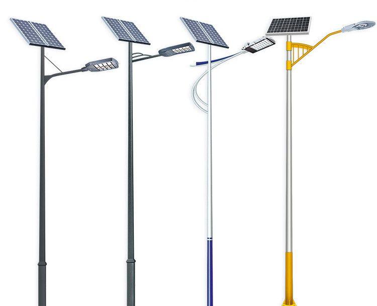 Solar Panel LED Street Light LED street lights Solar Street light Post ...