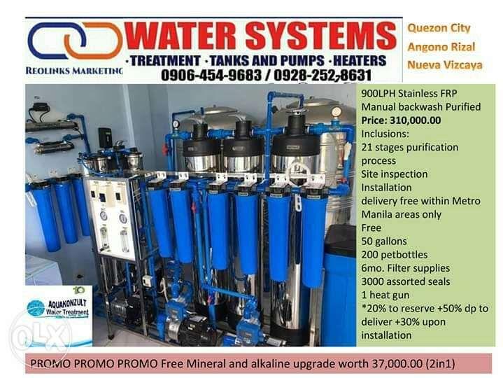 3in1 water refilling station, Commercial & Industrial, Construction ...