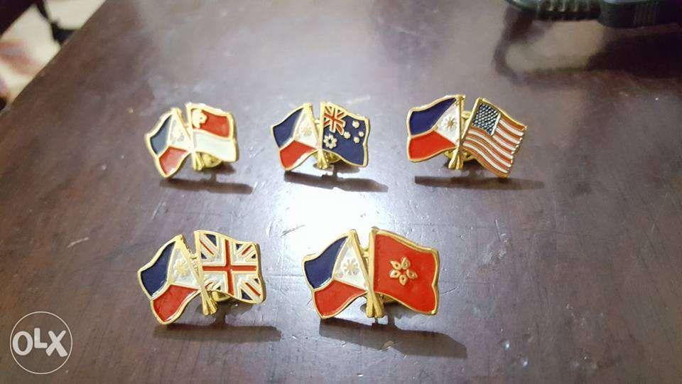 Medals DEPED Collar Pins Lapel Pins Badge Button Pins Cuff links ...