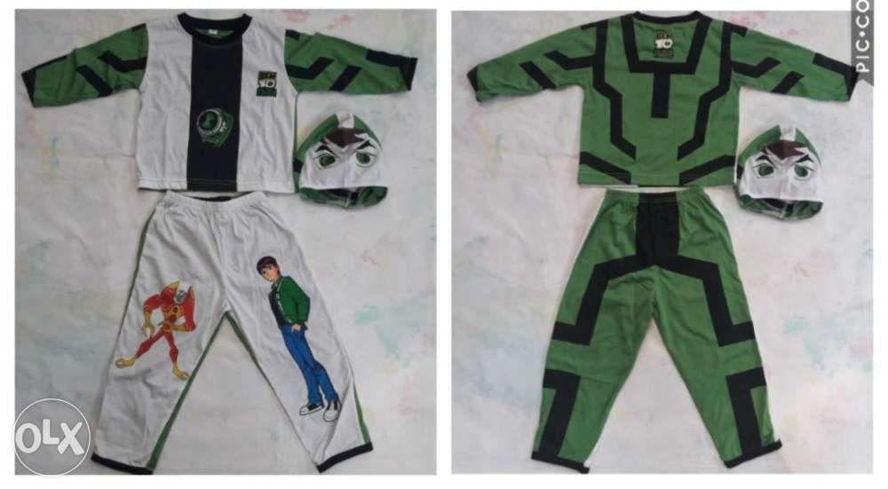 shop BEN 10 Costume Shirt Pants Mask, Men's Fashion, Tops & Sets, Sleep ...