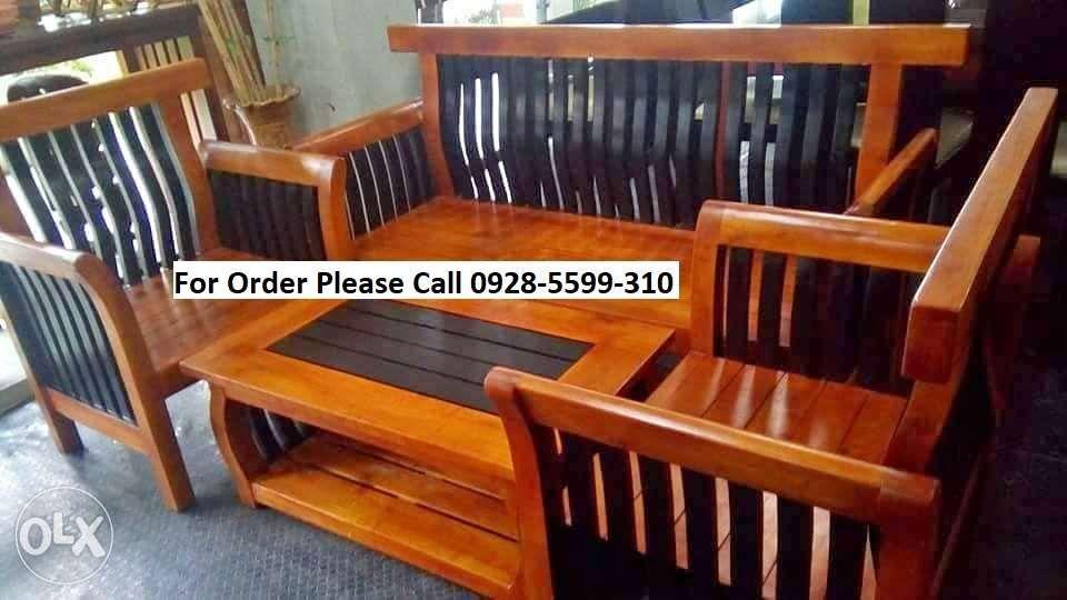 Sala Set wood, Furniture & Home Living, Furniture, Bed Frames ...