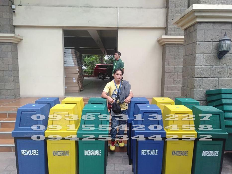 trash bin with metal frame trashbin, Furniture & Home Living, Cleaning ...