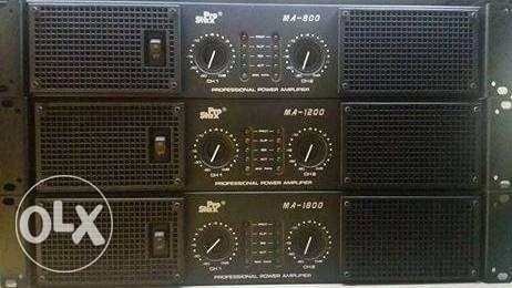 Pro Stax professional amplifier 1120W RMS per channel, Audio, Other ...