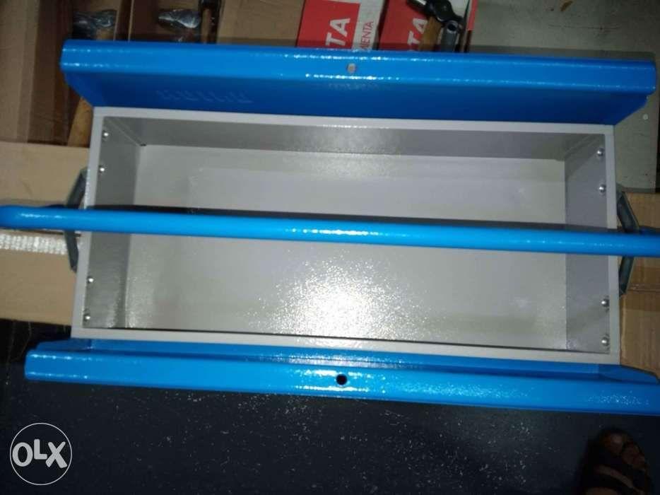 Metal Tool Box 3 Compartments, Furniture & Home Living, Office ...