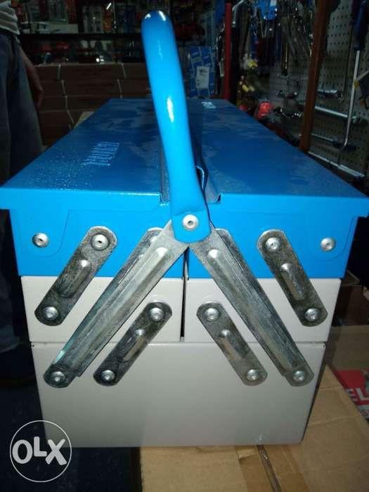 Metal Tool Box 3 Compartments, Furniture & Home Living, Office ...