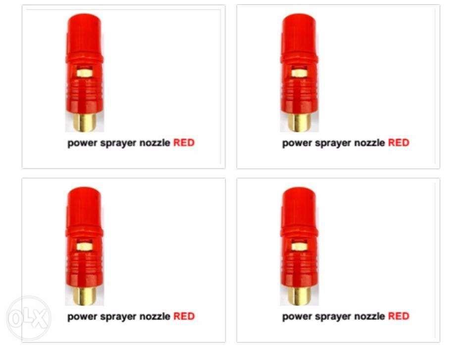 Red Power Sprayer Nozzle, Furniture & Home Living, Cleaning & Homecare ...
