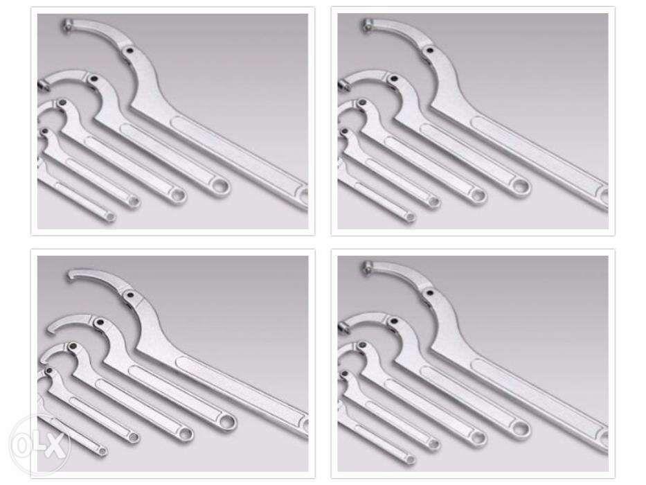 Adjustable Hook Spanner Wrench, Furniture & Home Living, Home ...