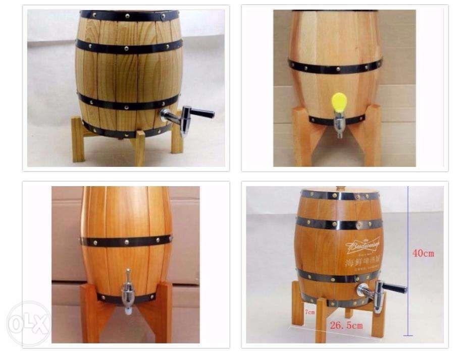 3 Liters Beer Barrel Stainless Steel, Furniture & Home Living, Home ...