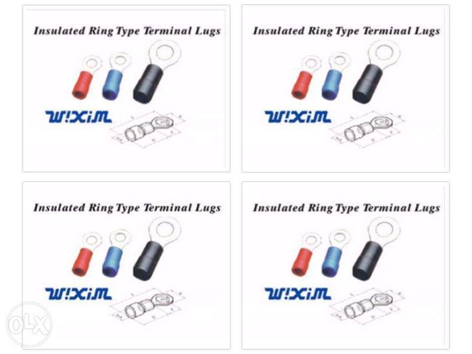 Insulated Ring Type Terminal Lugs Wixim, Furniture & Home Living ...