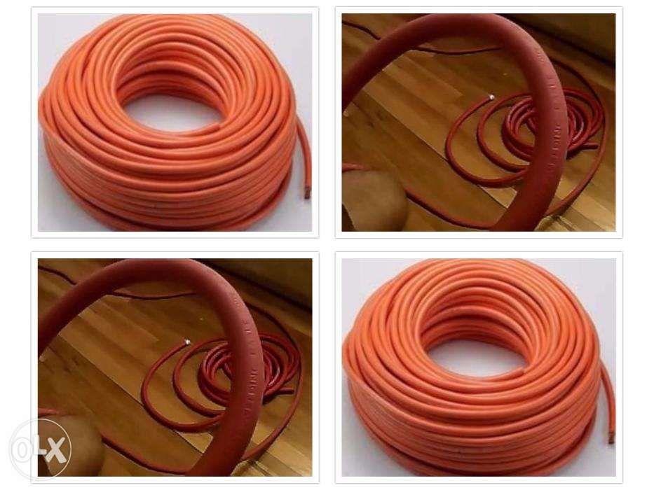 Pure Copper Welding Cable Orange, Furniture & Home Living, Cleaning ...