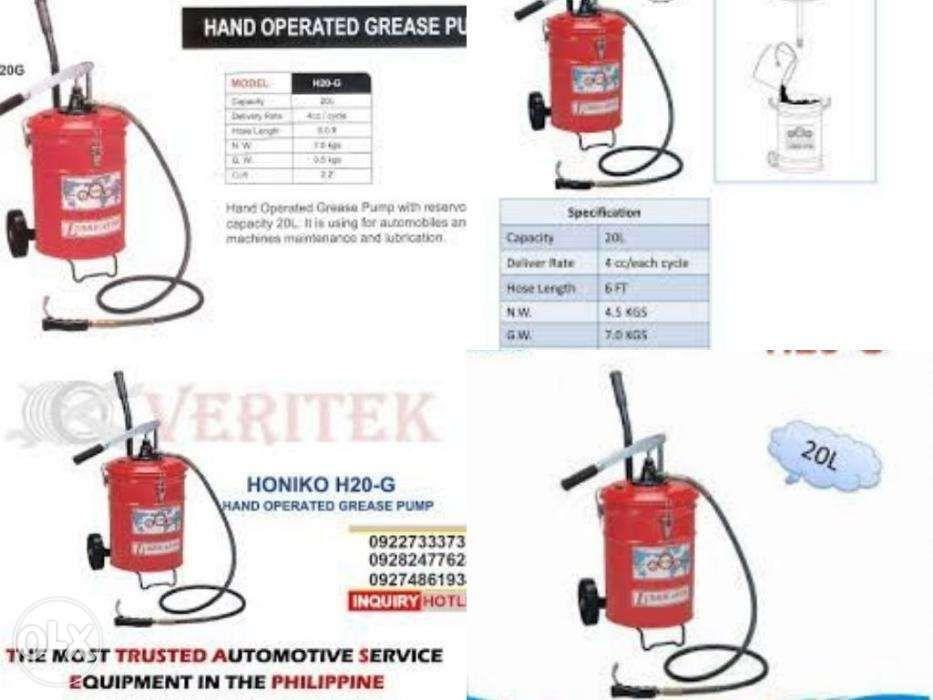 Honiko H20 G manual Grease Pump 20L, Furniture & Home Living, Cleaning ...