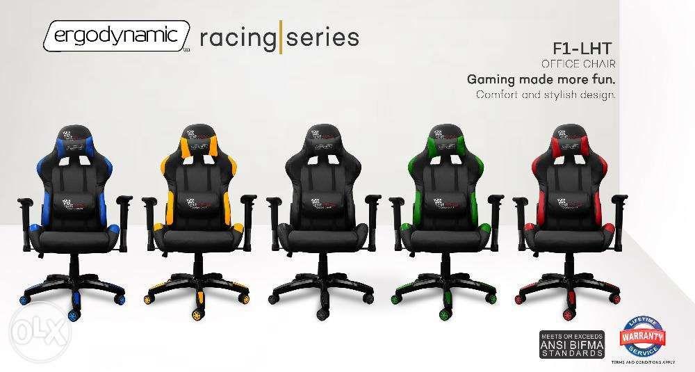 F1 Faux Leather Car Racing Gaming Chair_office furniture_office chairs ...