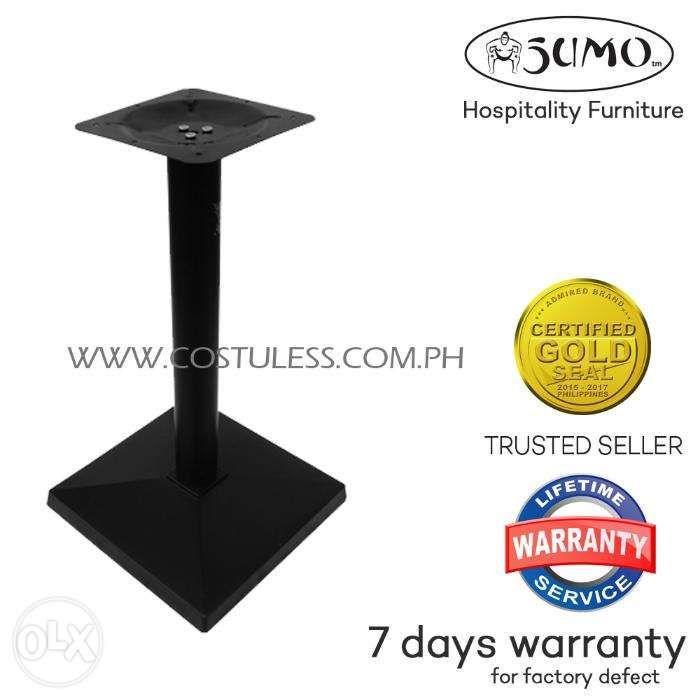 TS43SBLK 40cm Square Table Stand_Bar Table_Cafe Table_Bar Stool_Chair ...