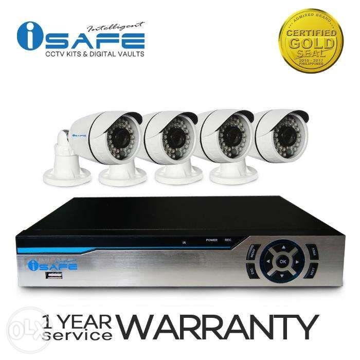 1080P 2 Megapixel 4 Bullet Outdor Camera 8 Channel DVR CCTV Camera ...