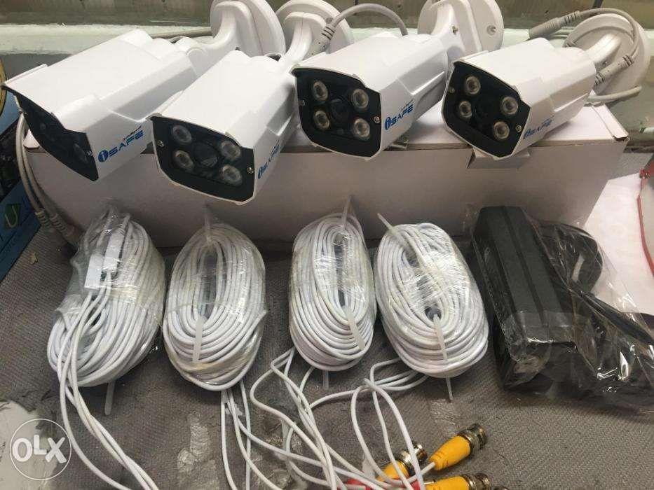 4 Channel DVR 4 Bullet Outdoor Camera3 Megapixel CCTV Camera Package ...