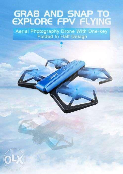 JJRC Blue Crab H43 Foldable RC Selfie Drone Camera Pocket Drone ...