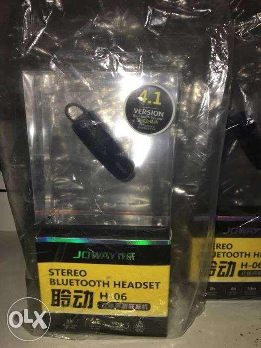 Original Joway H06 Handsfree Bluetooth Stereo Headset Headphone, Audio ...