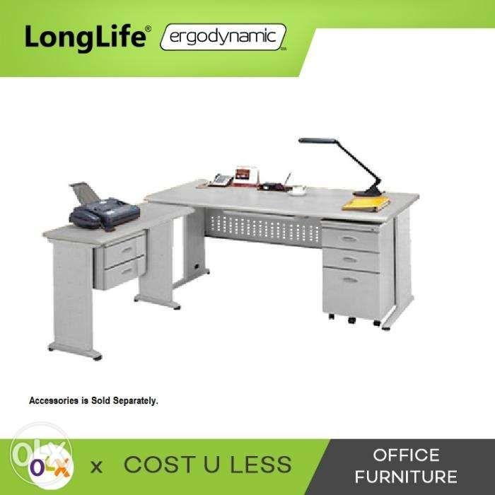 L Shaped Office Table _Free Standing Tables_office furniture, Furniture ...