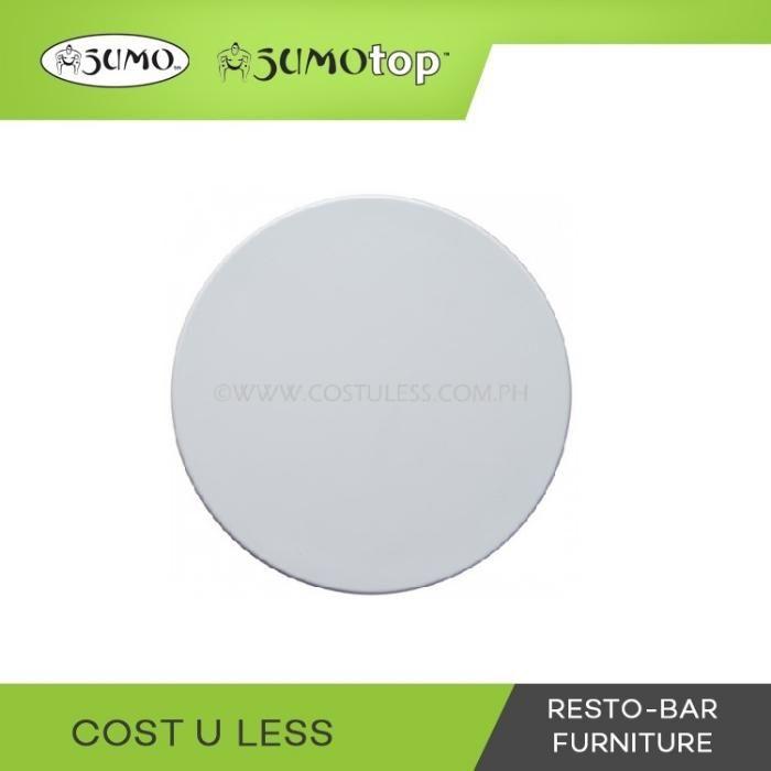 Sumotop STWHT60R White Commercial Table Top Furniture, Restaurant ...