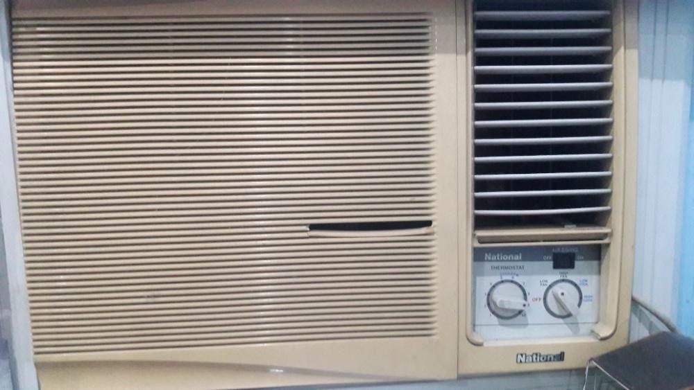 National aircon 1hp window type, TV & Home Appliances, Air Conditioning ...