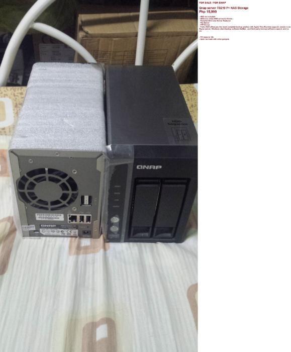 qnap nas storage gigabit hubs hp proliant server, Computers & Tech ...