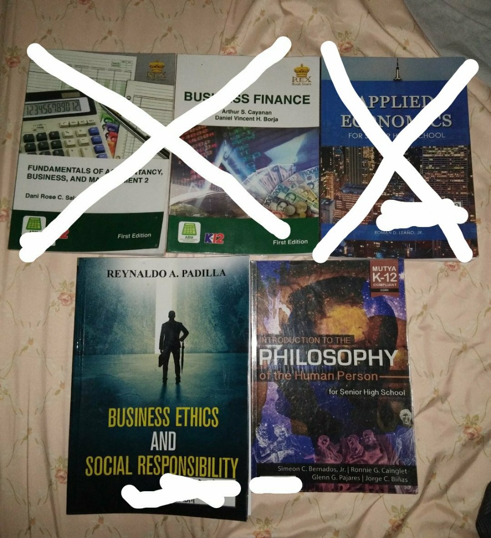 ABM TEXTBOOKS, Hobbies & Toys, Books & Magazines, Textbooks on Carousell