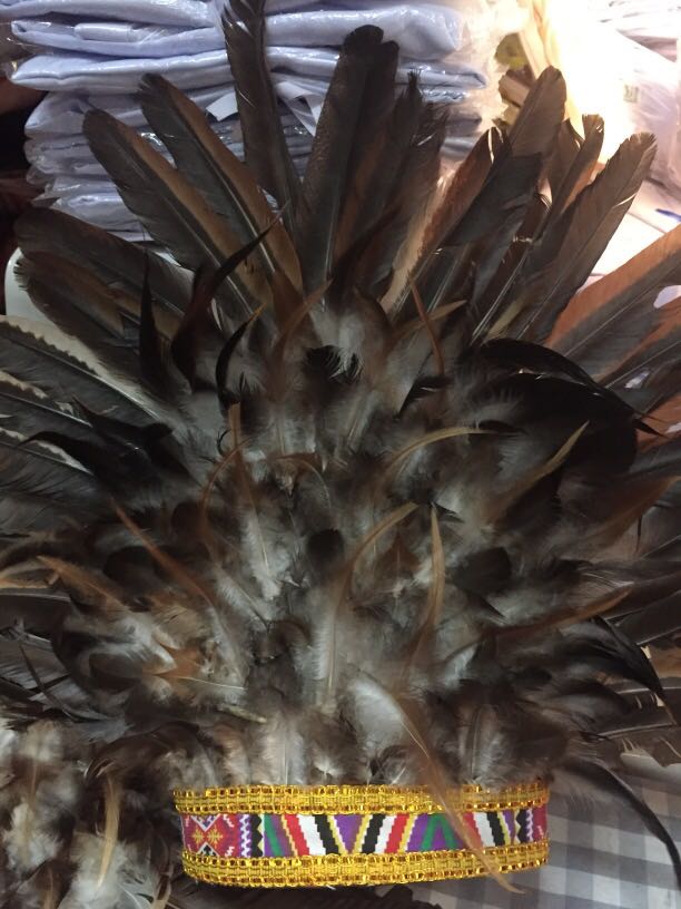 Ati- atihan hat costume, Babies & Kids, Babies & Kids Fashion on Carousell