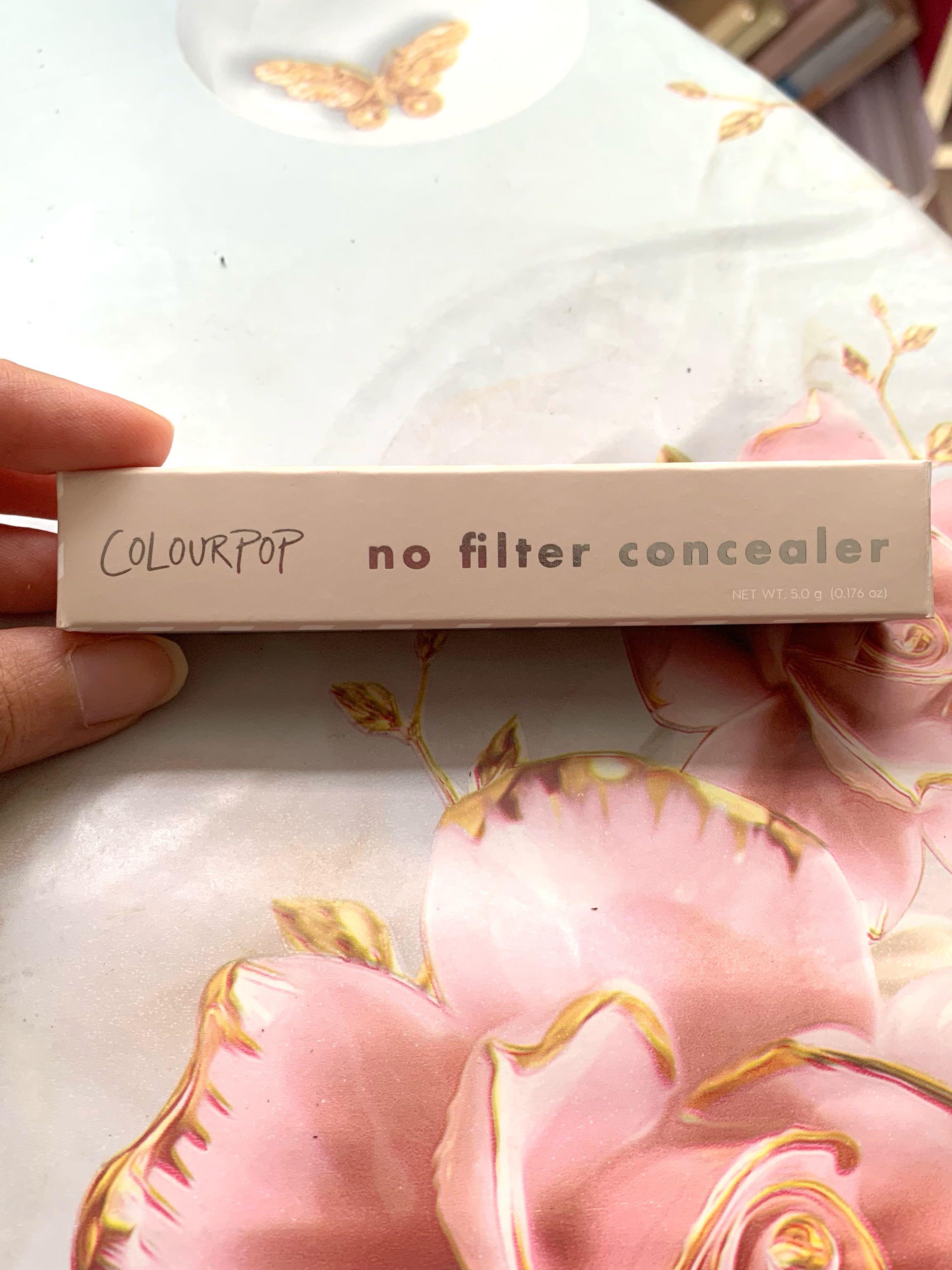 BNIB Colourpop No Filter Concealer in Shade Light 10, Beauty & Personal ...