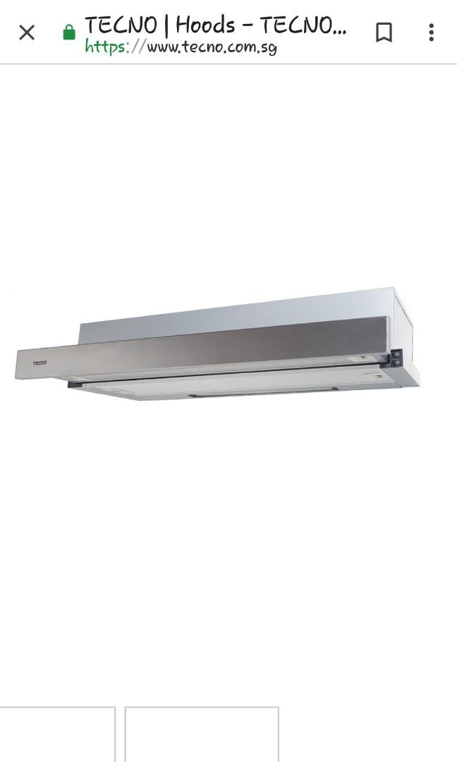 Tecno telescopic cooker hood, TV & Home Appliances, Kitchen Appliances ...