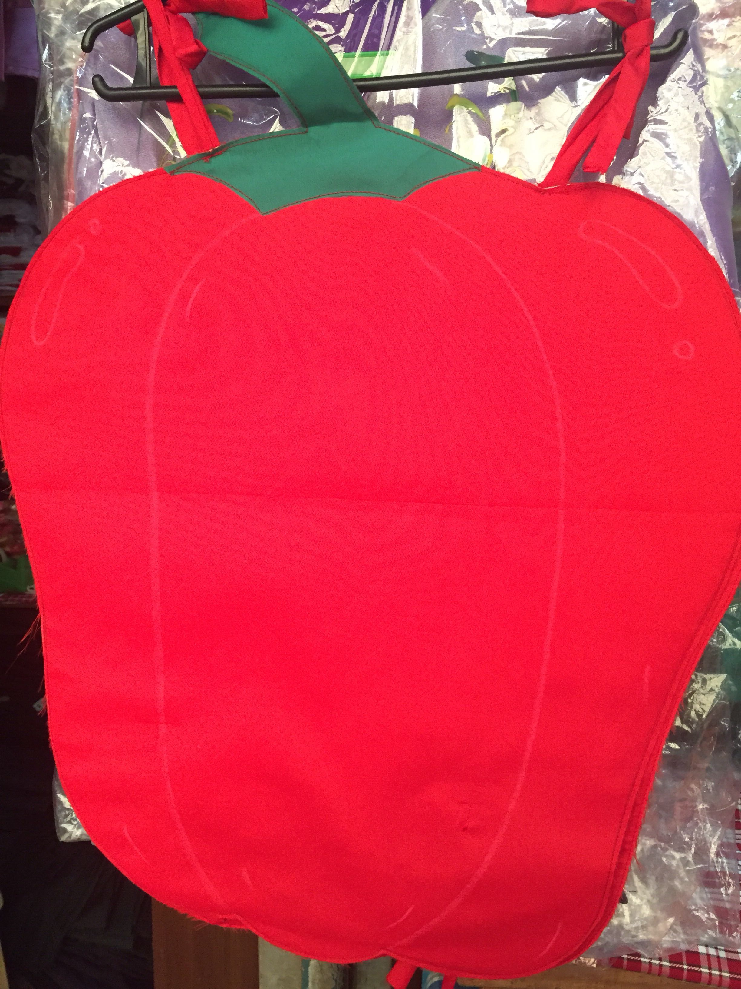 Costume Nutrition month- red bell pepper, Babies & Kids, Bathing ...