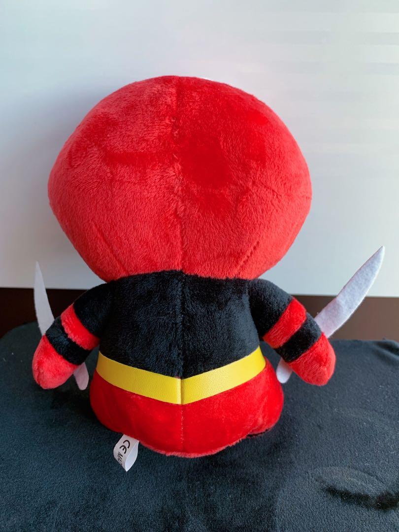 Deadpool soft toy / plushie, Hobbies & Toys, Toys & Games on Carousell