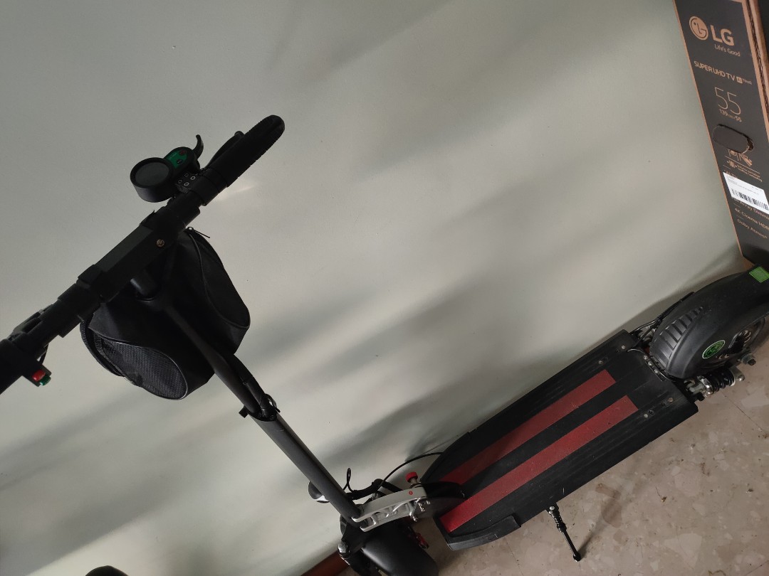 E scooter 36v 10a double suspension, Sports Equipment, PMDs, E-Scooters ...