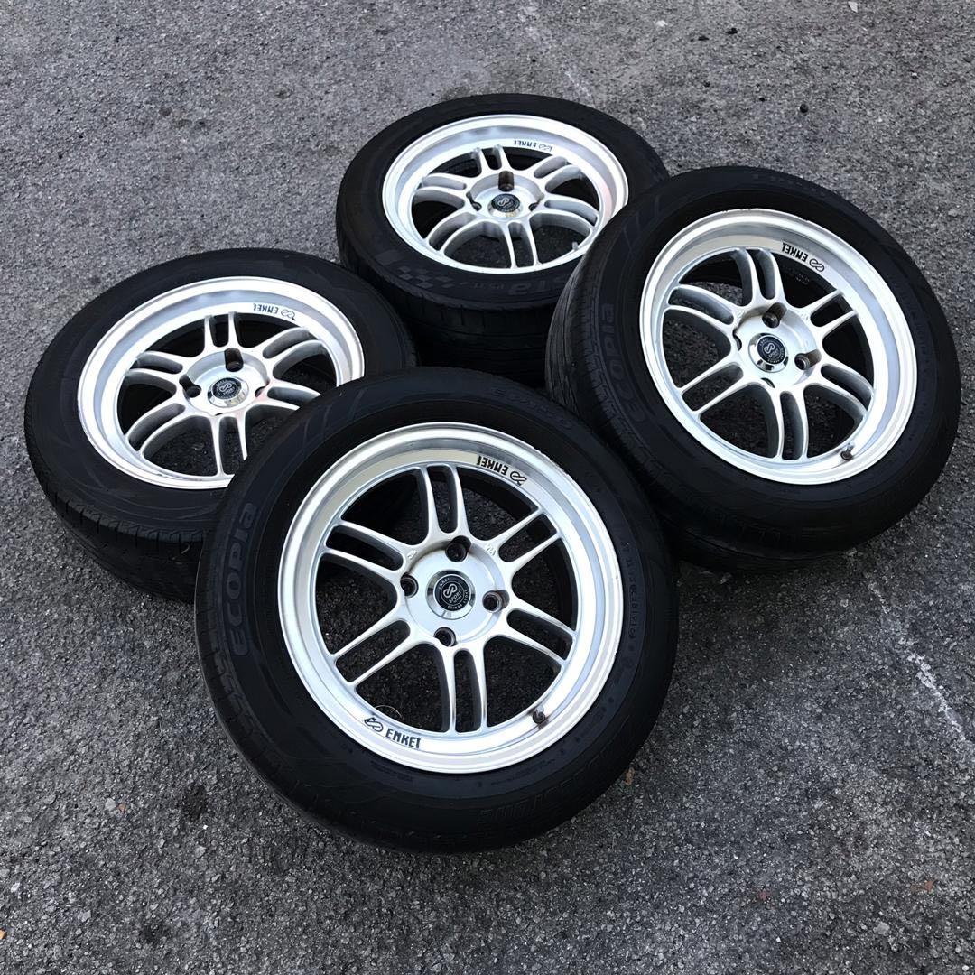enkei rpf1 16 inch sports rim persona tyre 70%, Auto Accessories on ...
