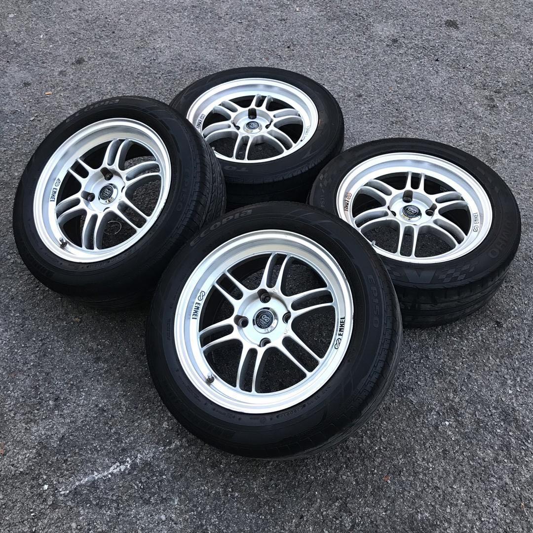 enkei rpf1 16 inch sports rim persona tyre 70%, Auto Accessories on ...