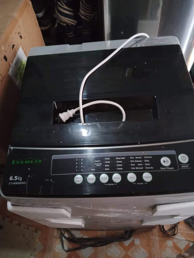 EVEREST 6.5 KILOS AUTOMATIC WASHING MACHINE, TV & Home Appliances ...