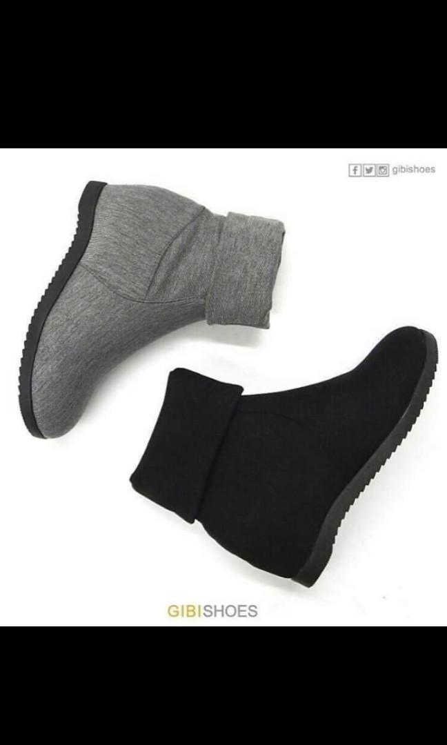 Gibi Original boots Black, Women's Fashion, Footwear, Boots on Carousell