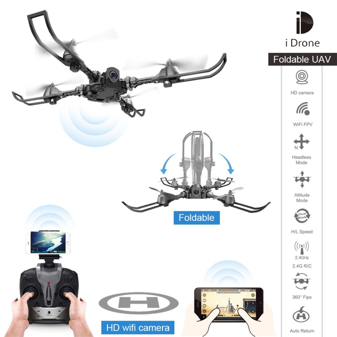 Item#167 - iDrone i5 Drone, Everything Else on Carousell