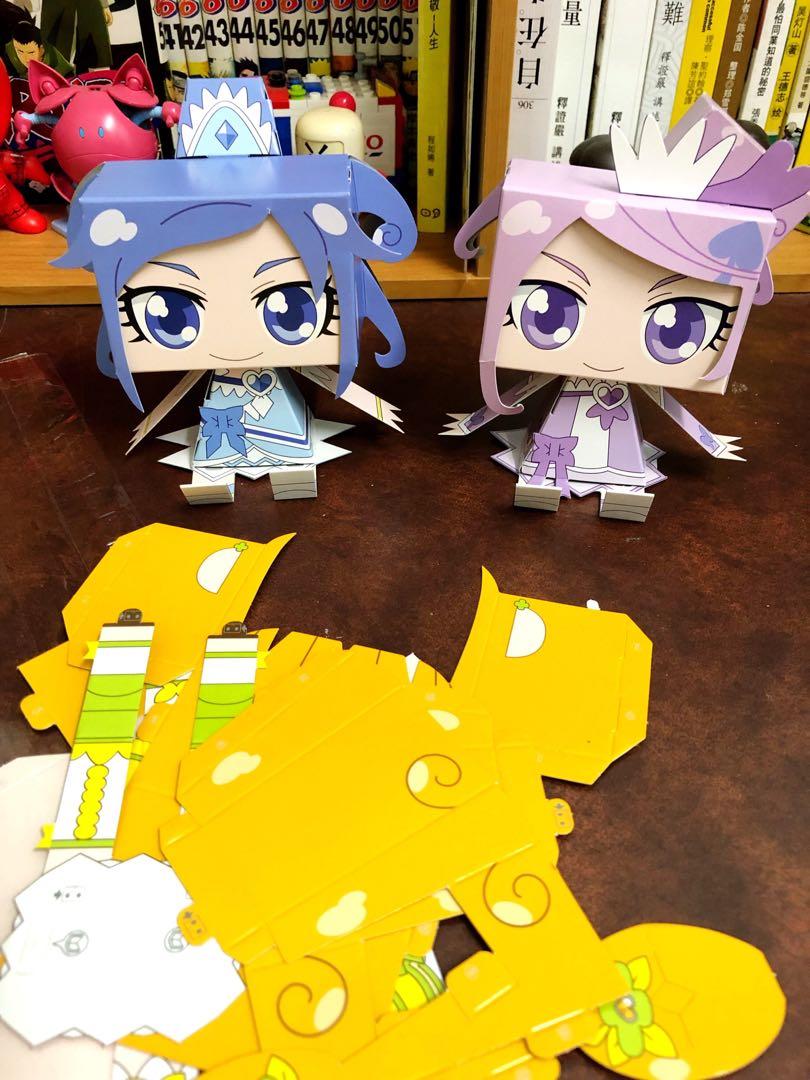 Dokidoki Precure Pretty Cure Paper Craft (included 5), Hobbies & Toys ...