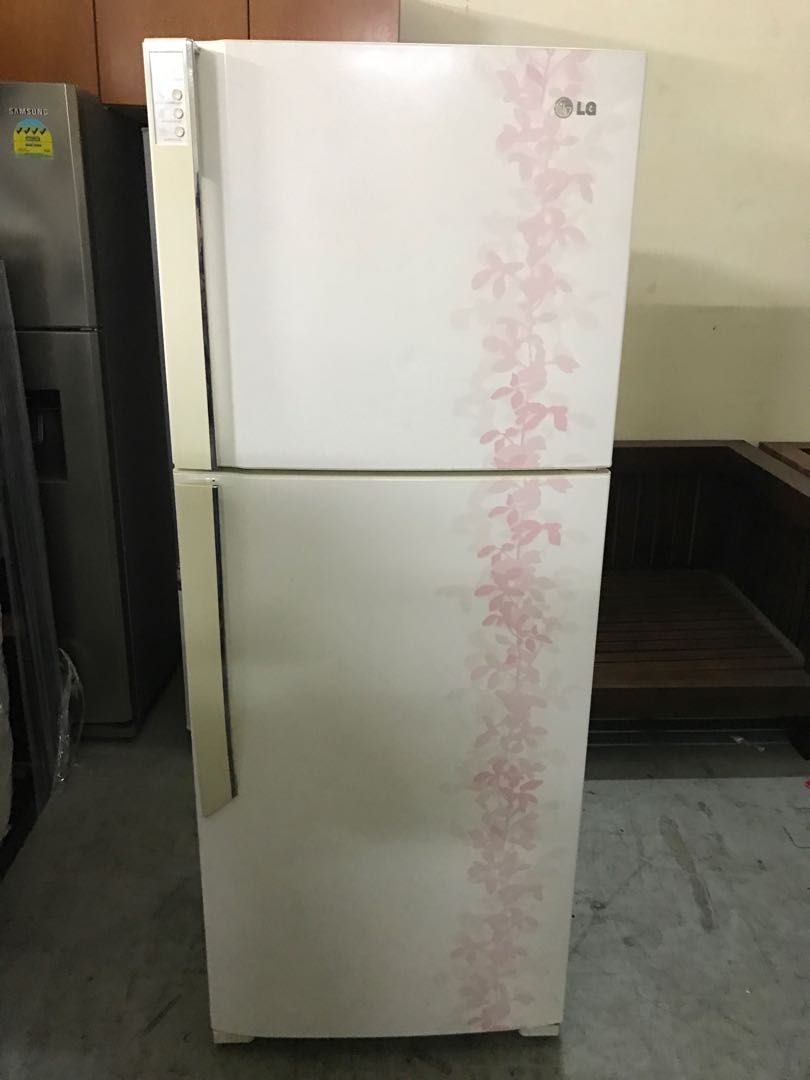 LG 380l 2 door fridge / refrigerator, Home Appliances, Kitchenware on ...