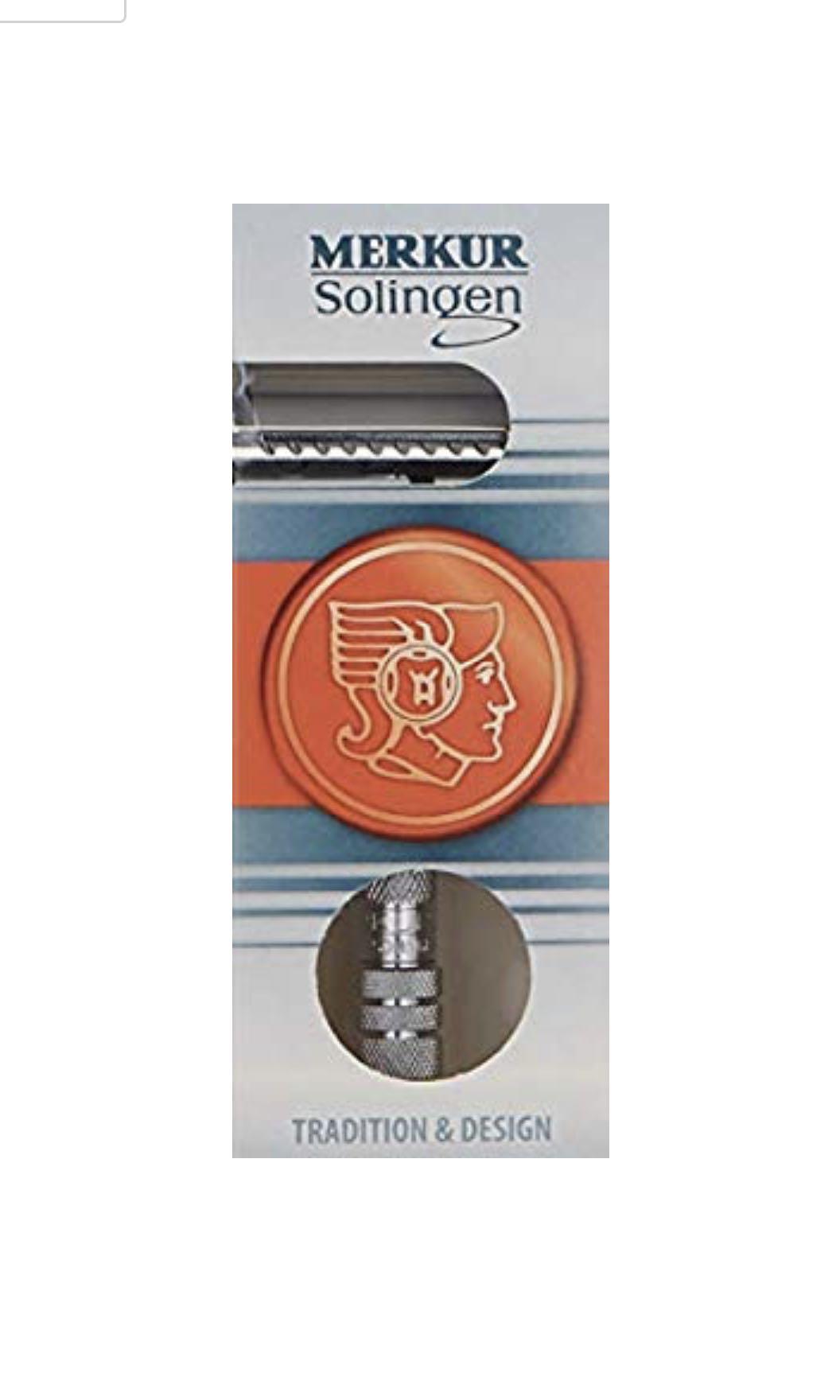 MERKUR Classic 3-Piece Razor Double Edge Safety Razor, Furniture & Home ...