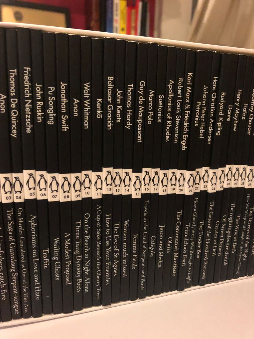 Penguin Black Classics Sets (80 books), Hobbies & Toys, Books ...