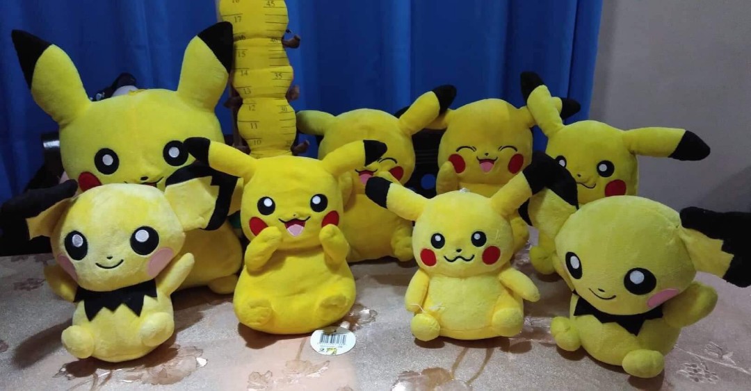 Pikachu Stuff Toys, Hobbies & Toys, Toys & Games on Carousell